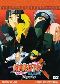 Naruto DVD Naruto Shippuden Part 10 (eps. 221-242) Japanese Ver. (Anime ...